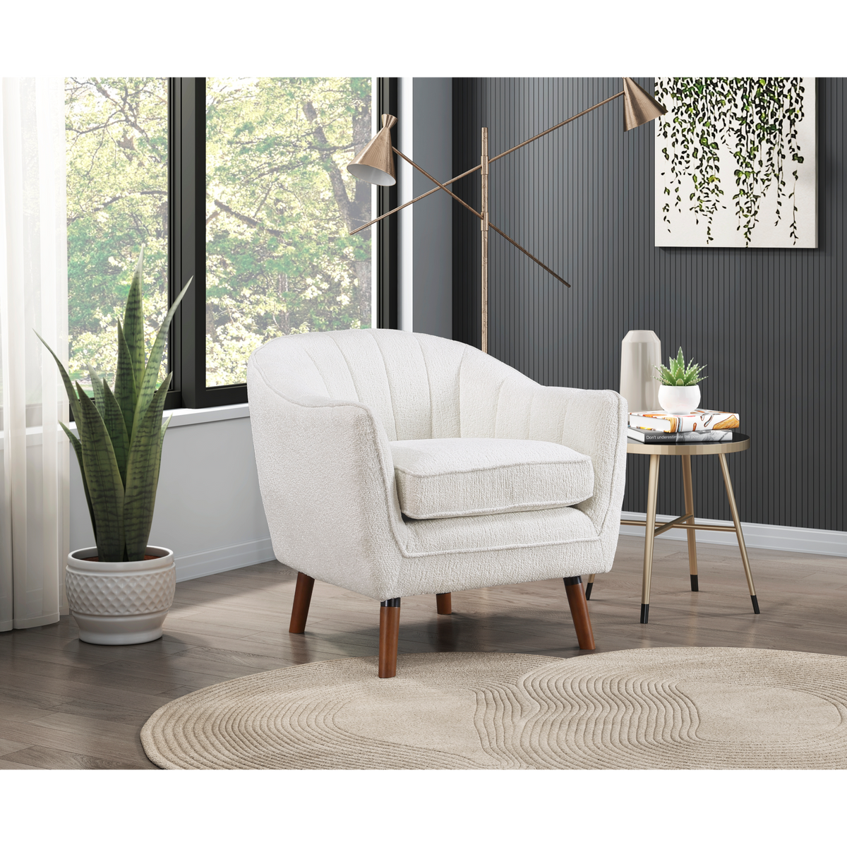 Homelegance Cutler Accent Chair — Gafer Furniture